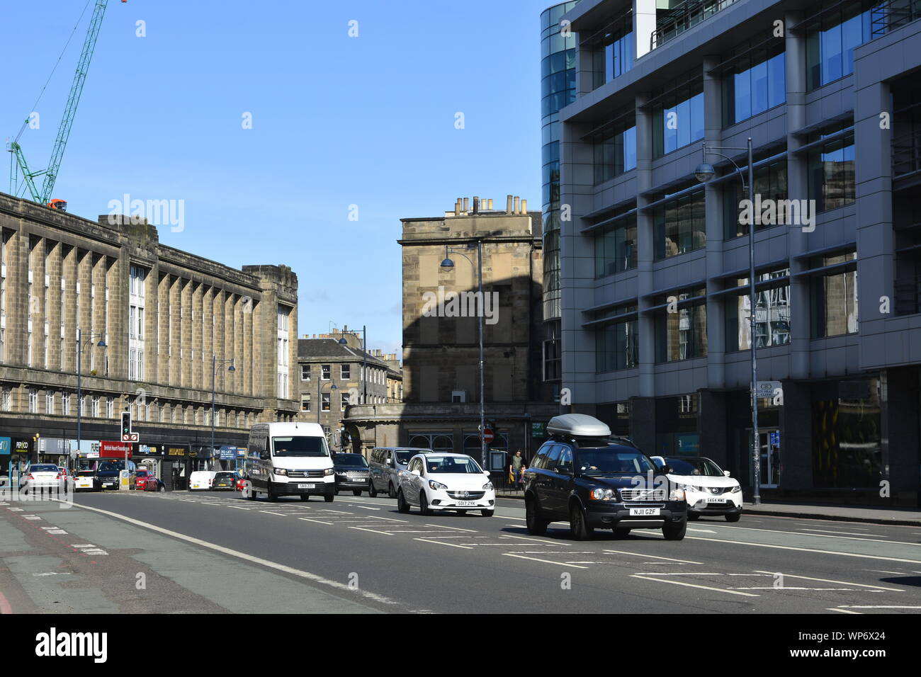 Edinburgh the capital of scotland Stock Photo - Alamy