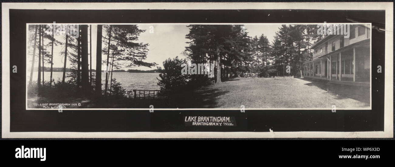 Lake Brantingham Inn Stock Photo - Alamy