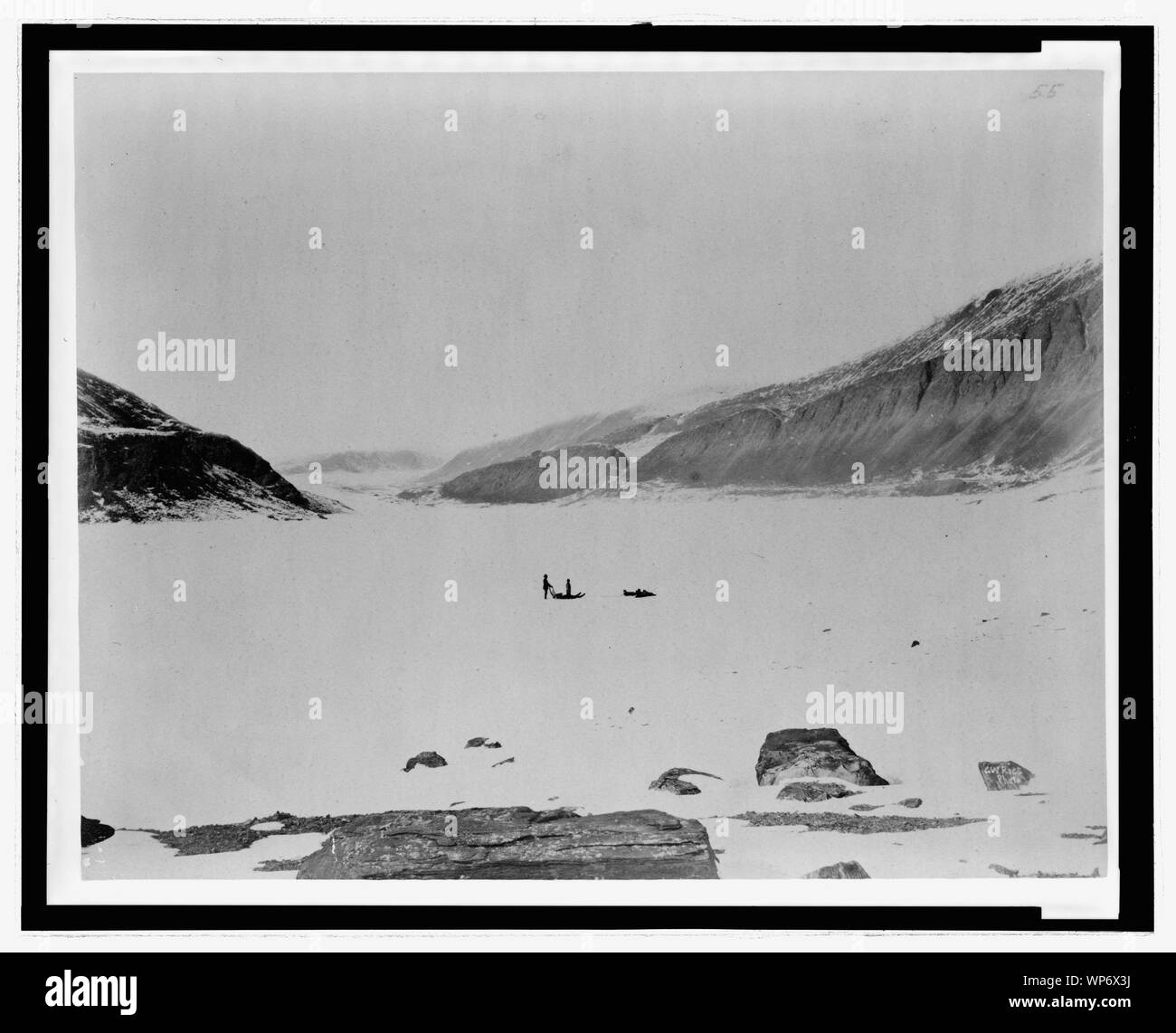 Landscape view lake old Cut Out Stock Images & Pictures - Alamy