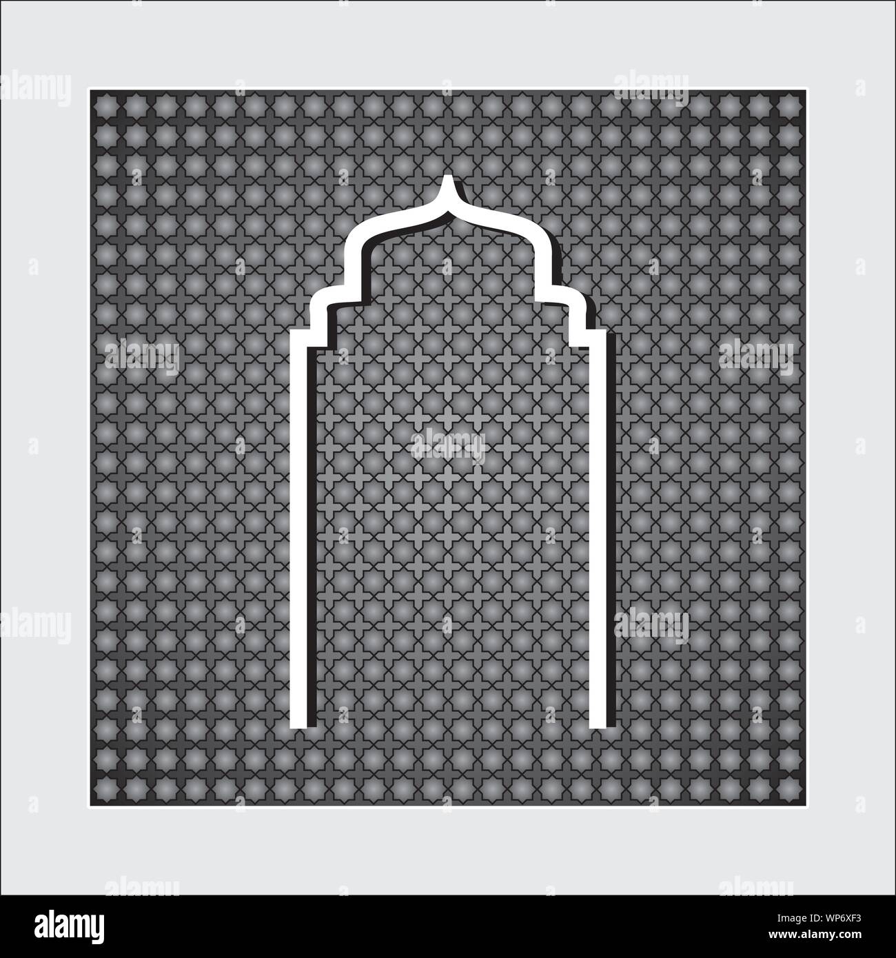islamic art arch Stock Vector Image & Art - Alamy