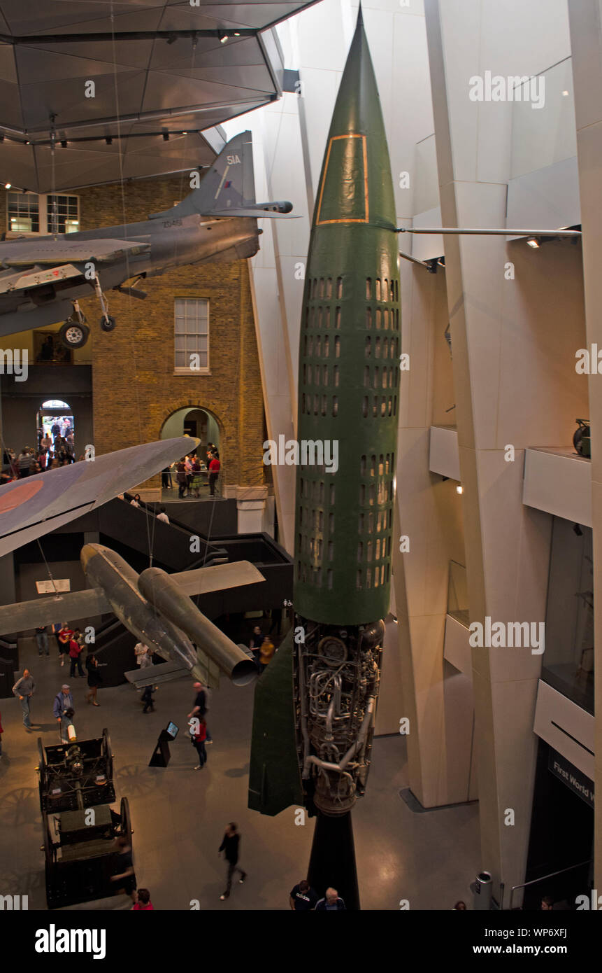 V2 rocket london hi-res stock photography and images - Alamy