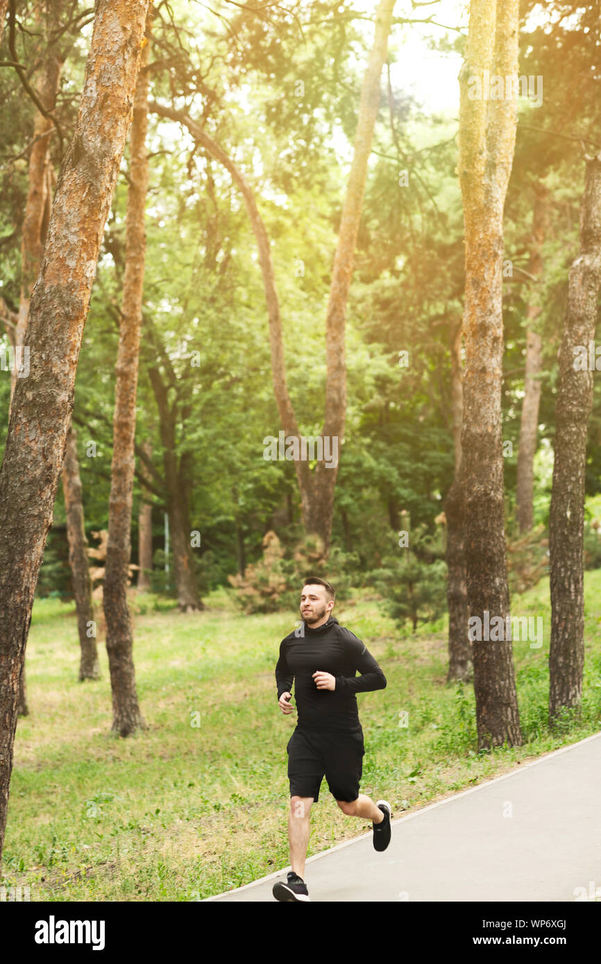 Handsome runner hi-res stock photography and images - Alamy