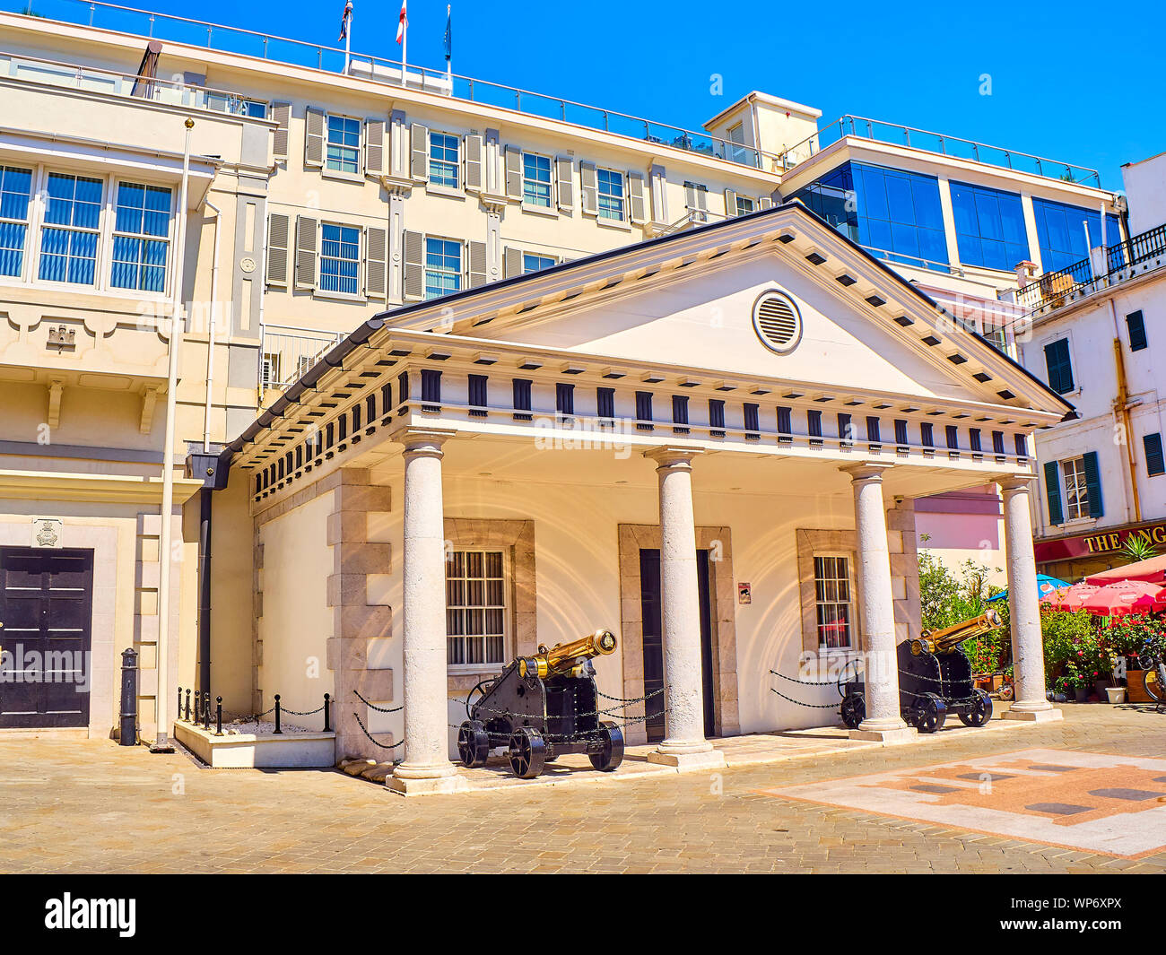 Convent Place, colloquially known in Gibraltar as Number 6, the ...