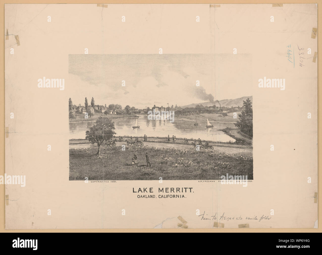 Lake Merritt, Oakland, California Stock Photo - Alamy