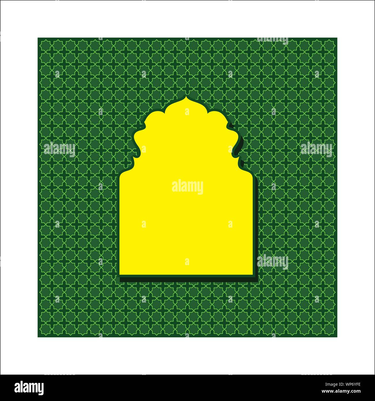 islamic art arch Stock Vector Image & Art - Alamy