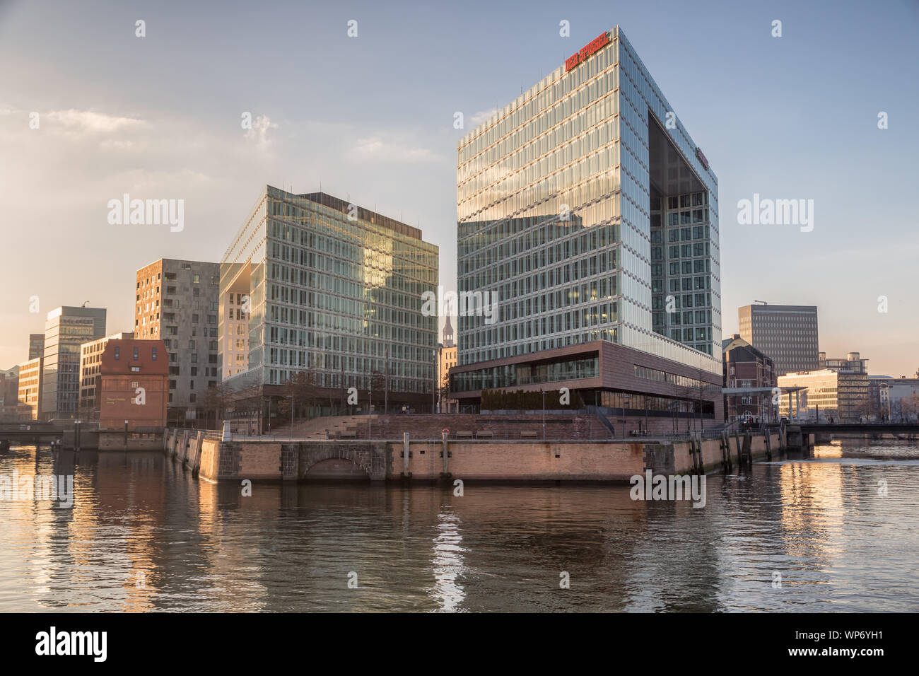 Building of Der Spiegel publishing house in Hamburg Stock Photo - Alamy