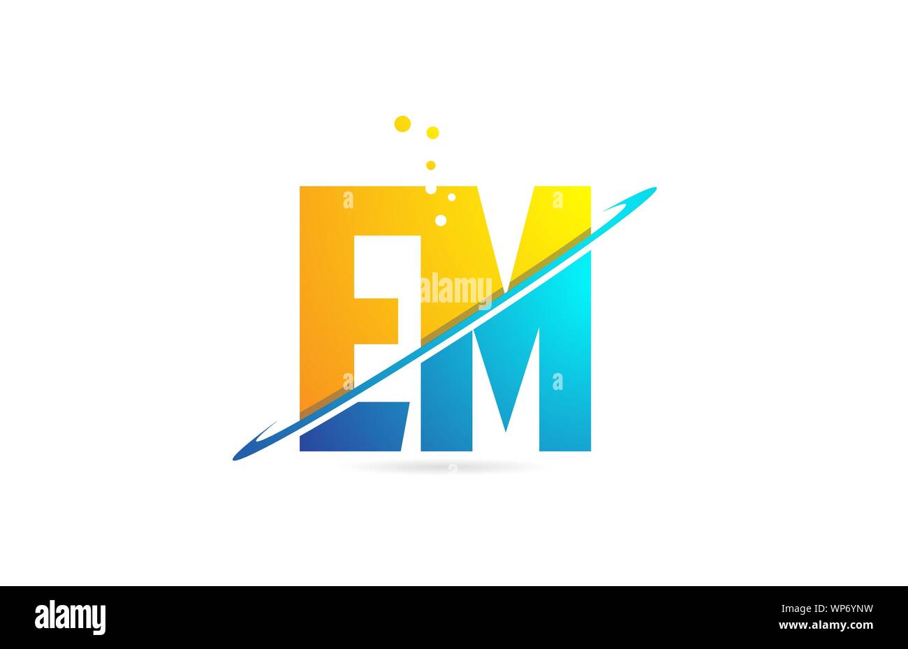 Letter em Stock Vector Images - Alamy