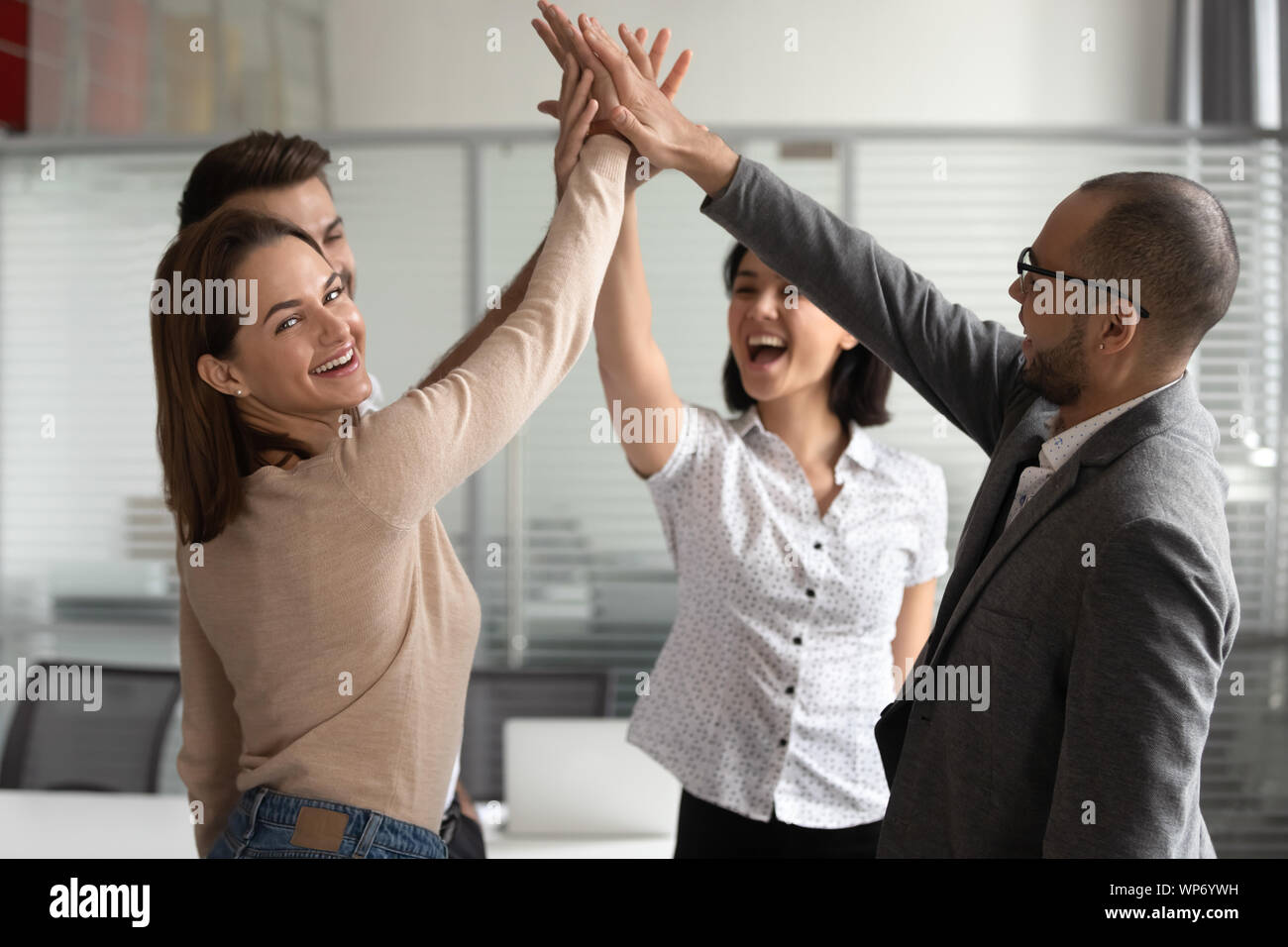 Female engagement team hi-res stock photography and images - Alamy