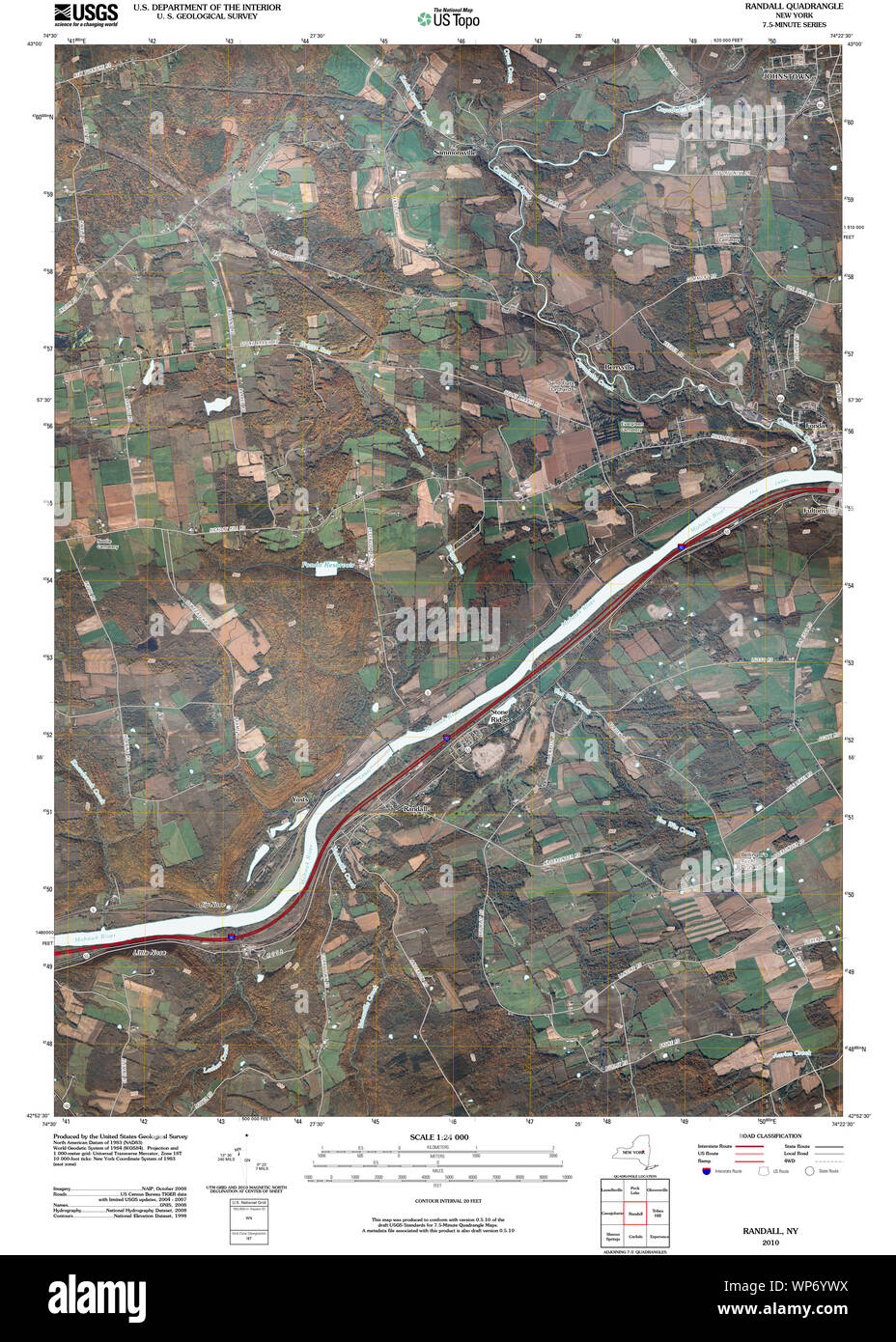 Randall map Cut Out Stock Images & Pictures - Alamy