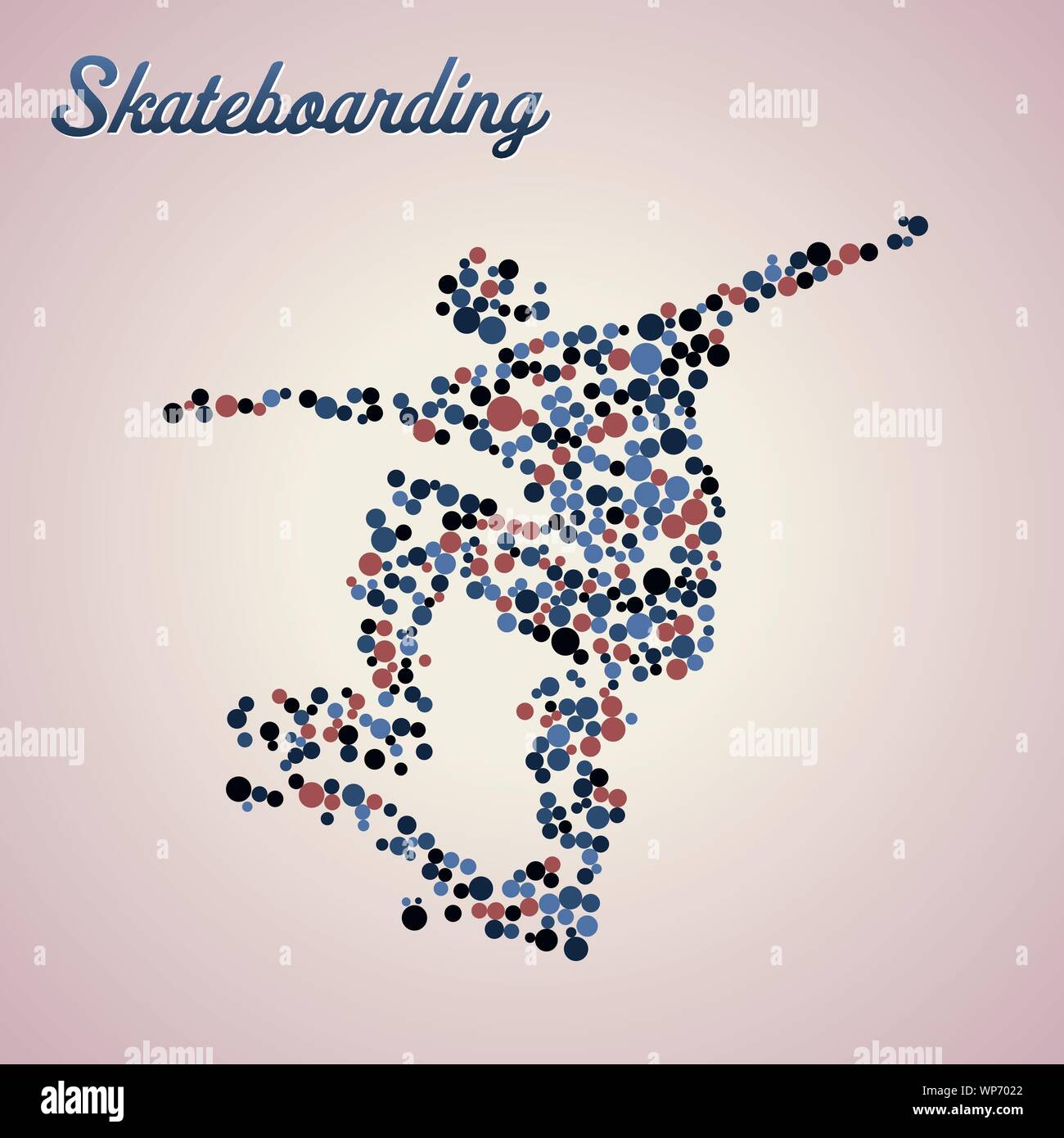 Abstract skateboarder in jump Stock Vector Image & Art - Alamy