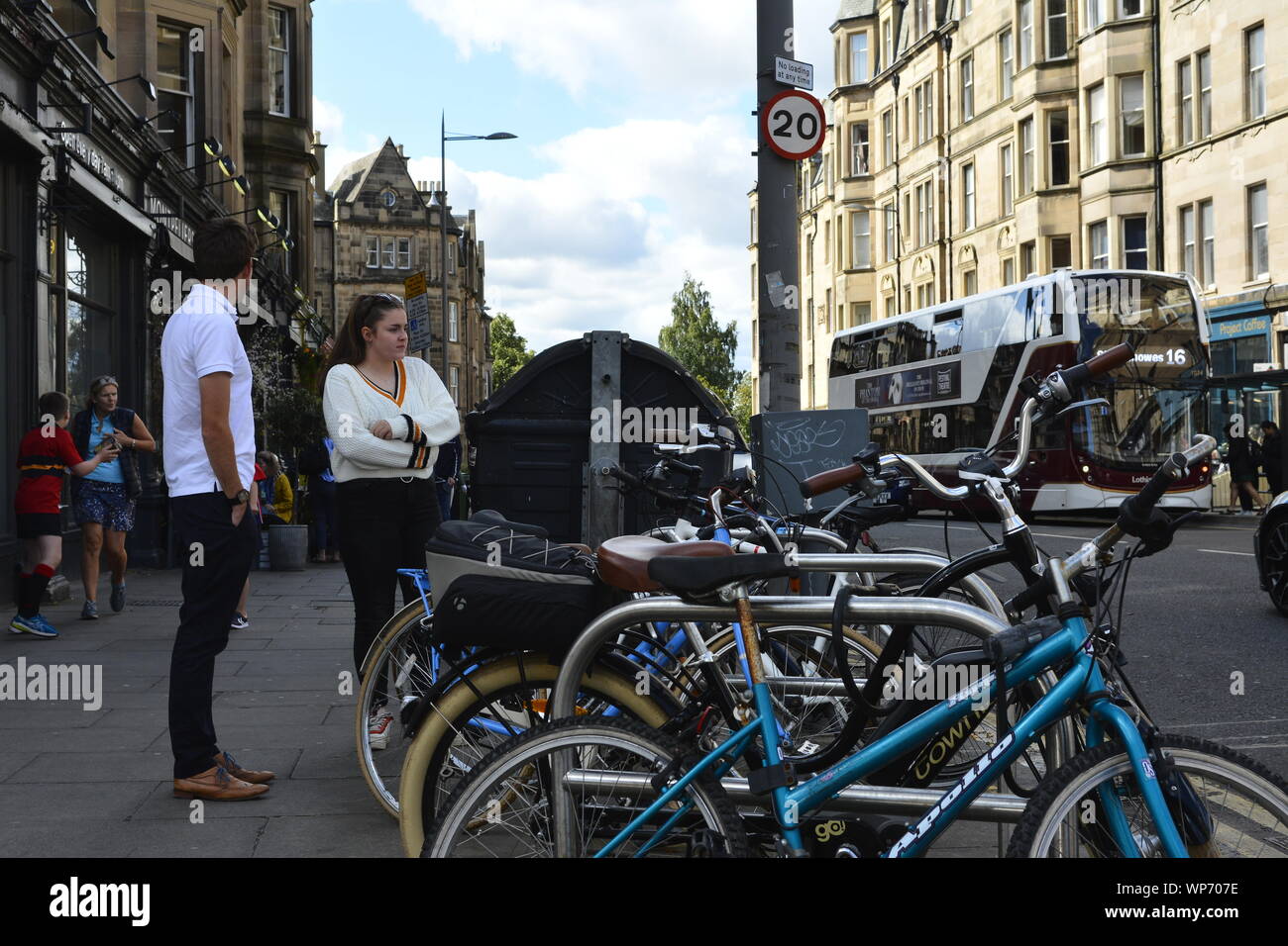 Edinburgh the capital of scotland Stock Photo - Alamy