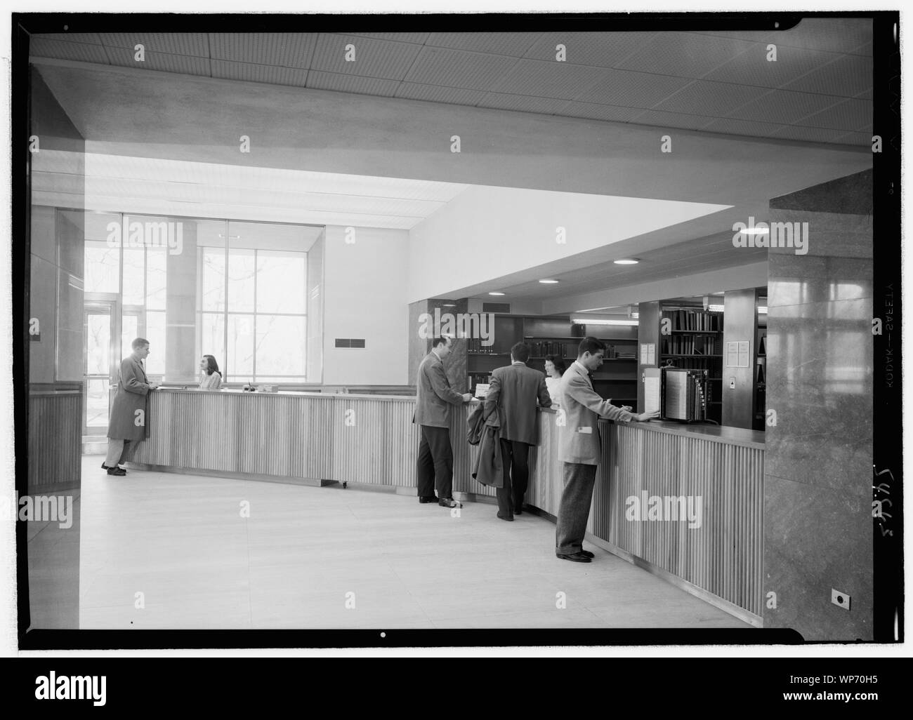 Harvard university lamont library hi-res stock photography and images ...
