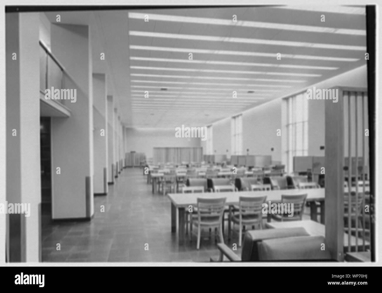 Lamont Library, Harvard University, Cambridge, Massachusetts Stock ...