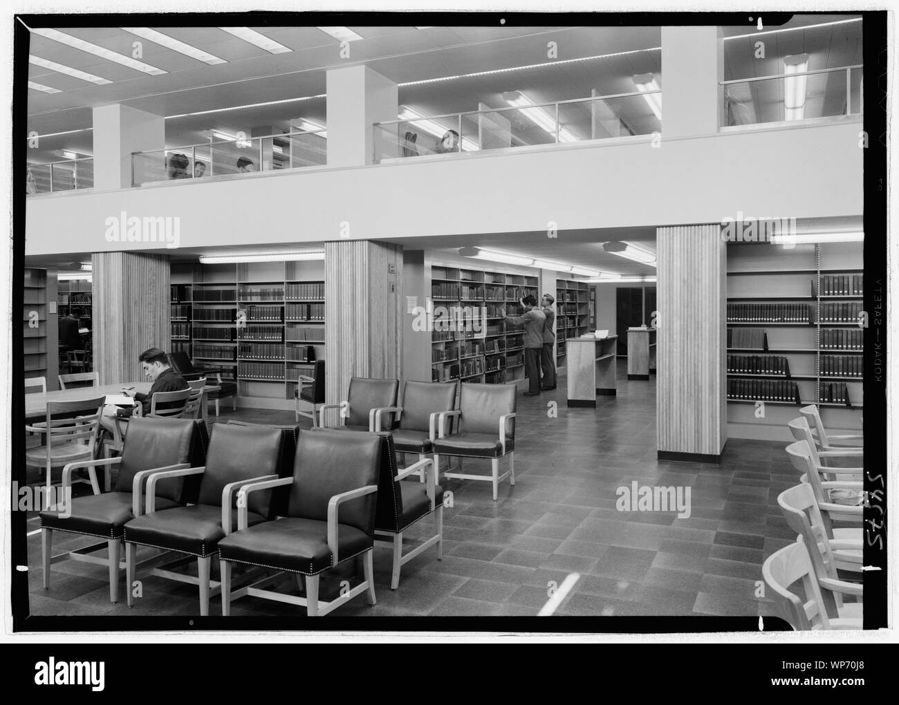 Lamont Library, Harvard University, Cambridge, Massachusetts Stock ...