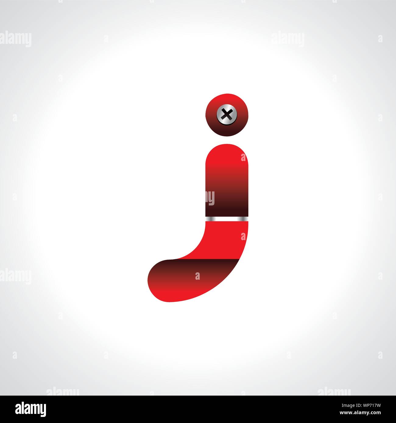 Red shiny alphabet Stock Vector Image & Art - Alamy