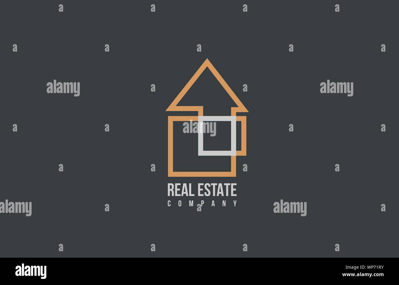 Logo icon design for a real estate house business. Home design or ...