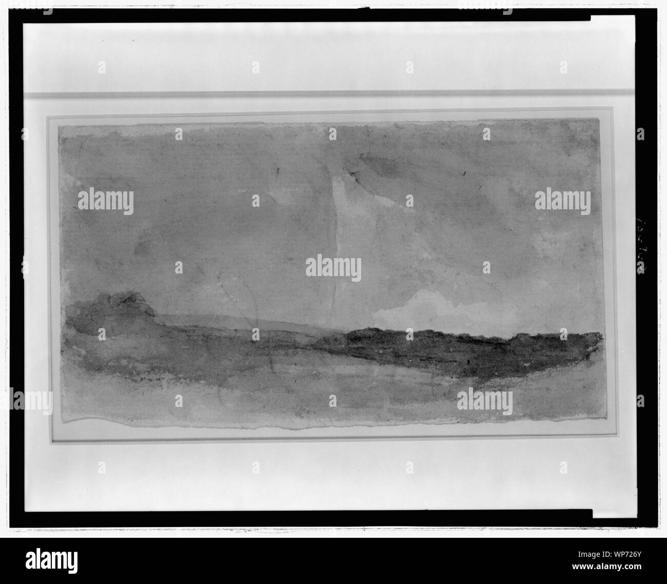 Moody landscape cloudy skies Black and White Stock Photos & Images - Alamy