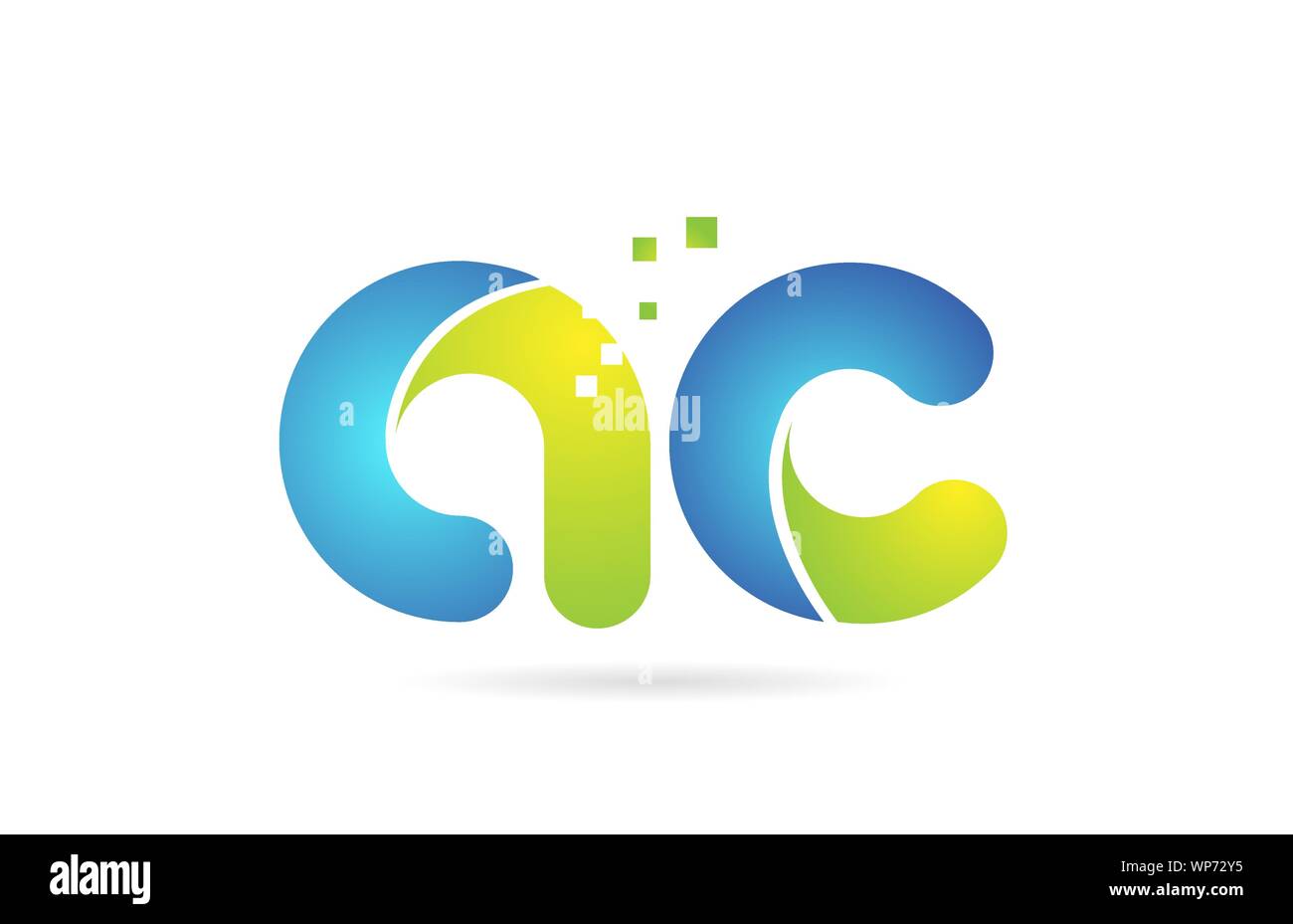 Ac Letter Logo Design High Resolution Stock Photography and Images - Alamy