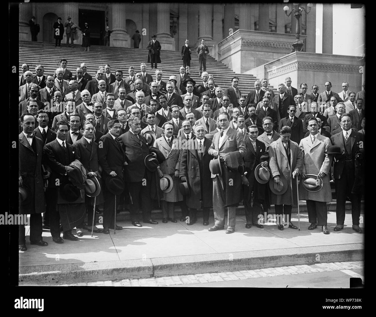 Large group at U.S. Capitol, Washington, D.C Stock Photo - Alamy