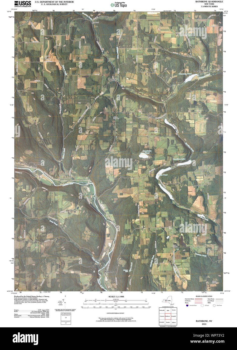 New York NY Rathbone 20100305 TM Restoration Stock Photo - Alamy