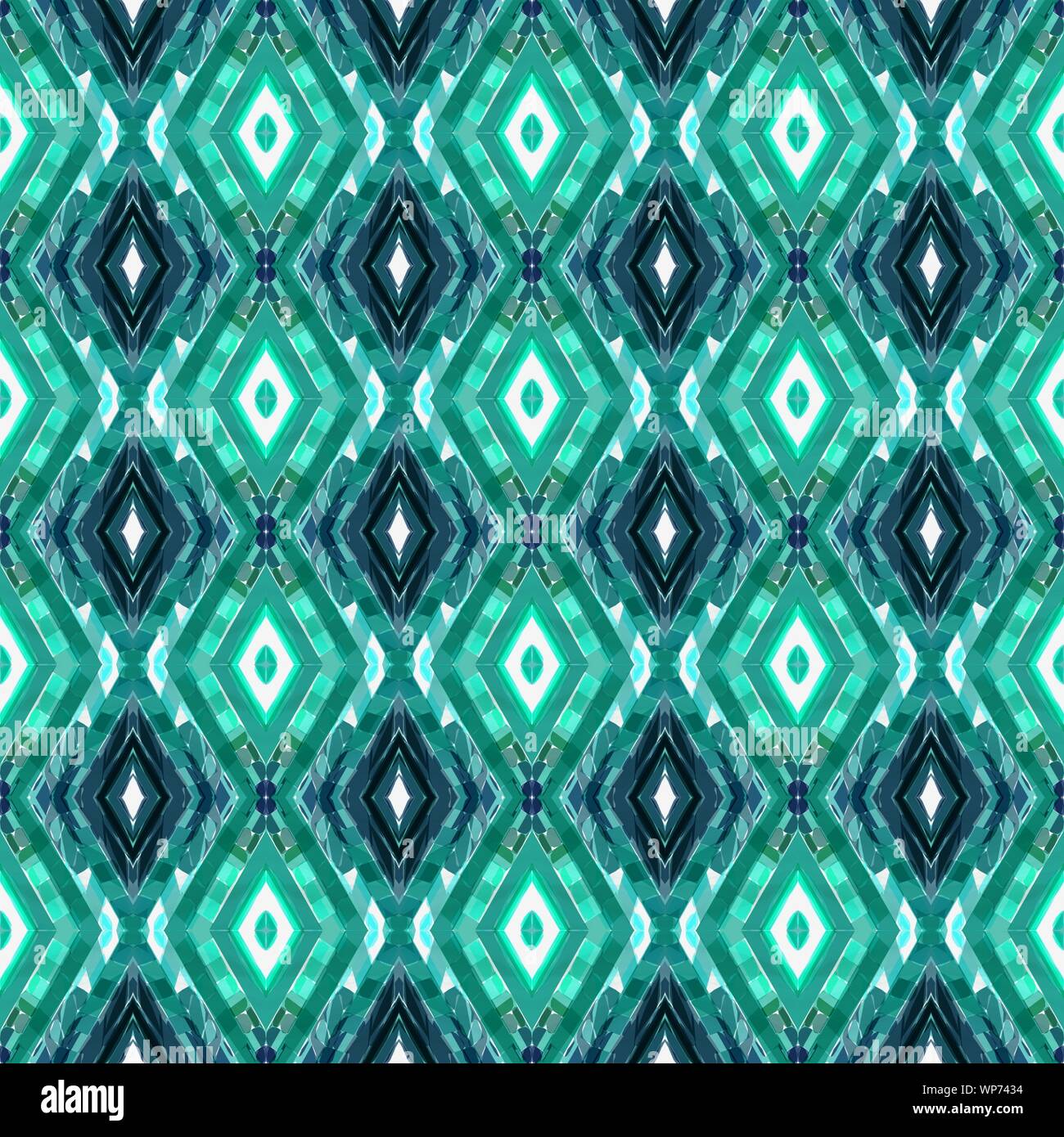seamless repeating pattern with teal blue, teal and lavender colors ...