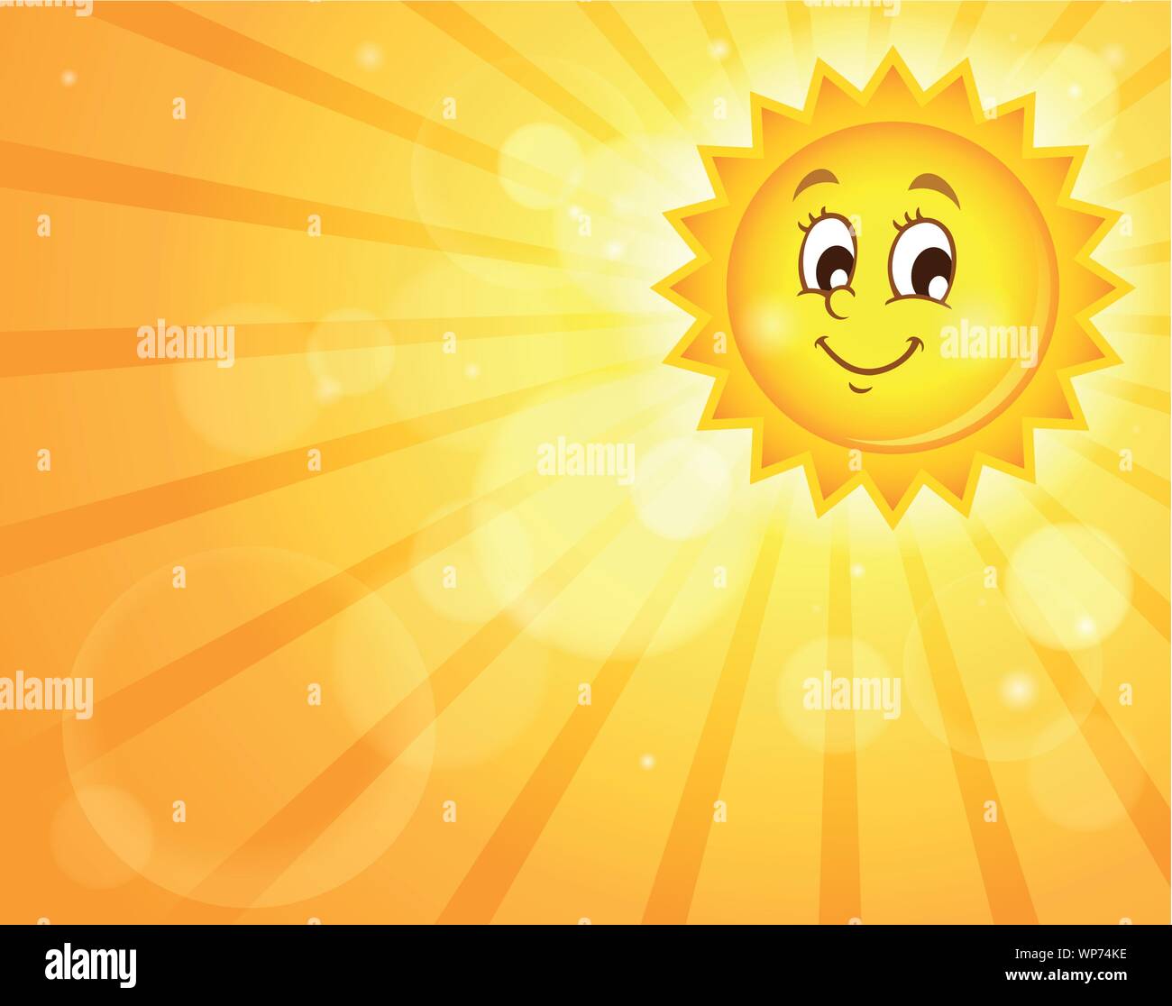 Image with happy sun theme 2 Stock Vector Image & Art - Alamy