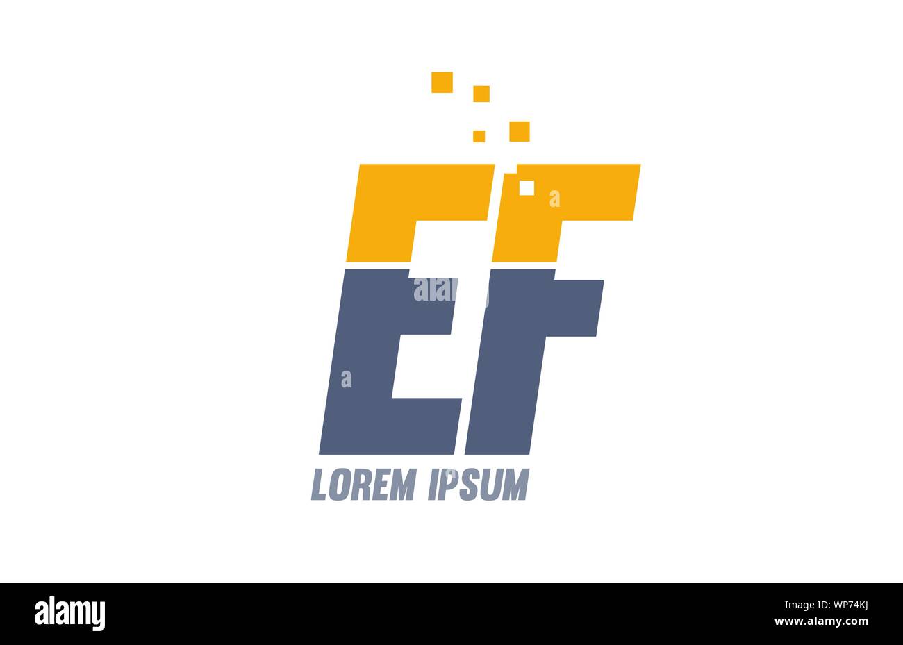 Ef alphabet Stock Vector Images - Alamy