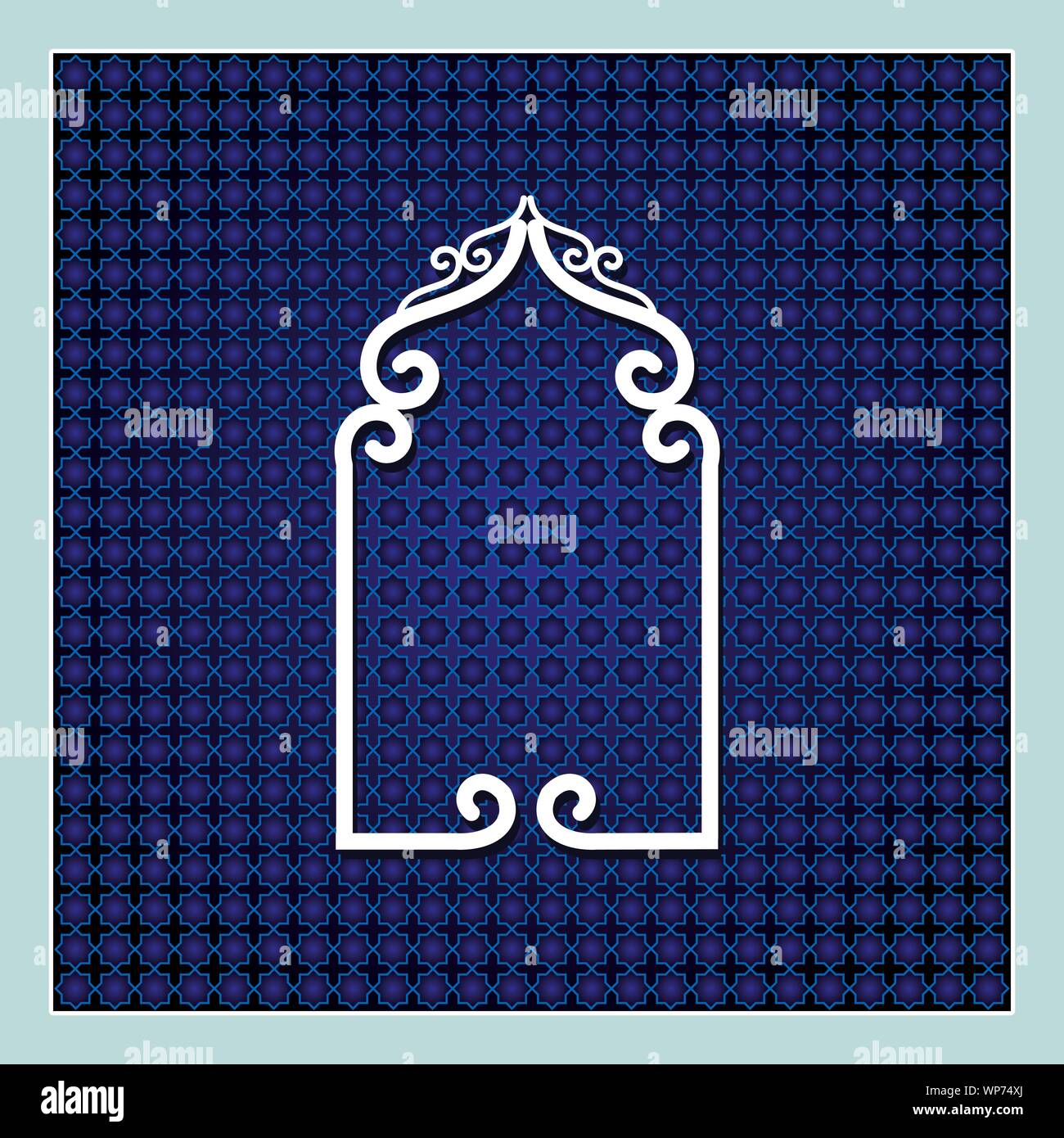 islamic art arch Stock Vector Image & Art - Alamy