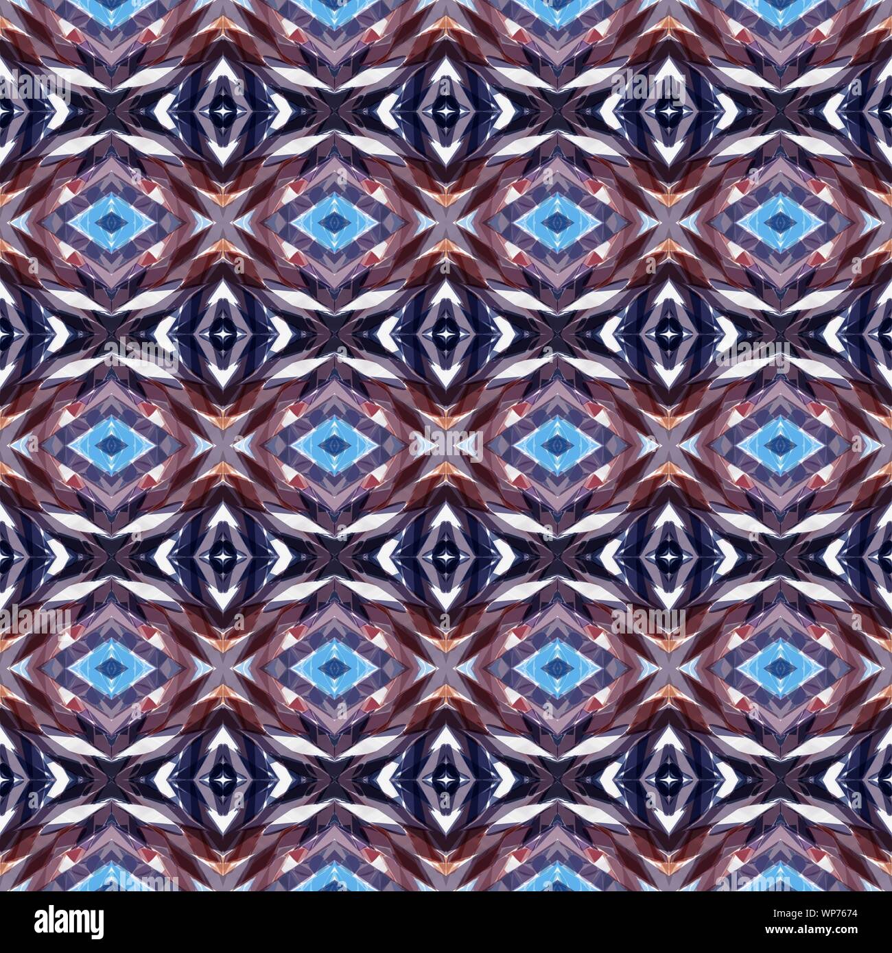 seamless repeating pattern with very dark violet, light gray and gray ...