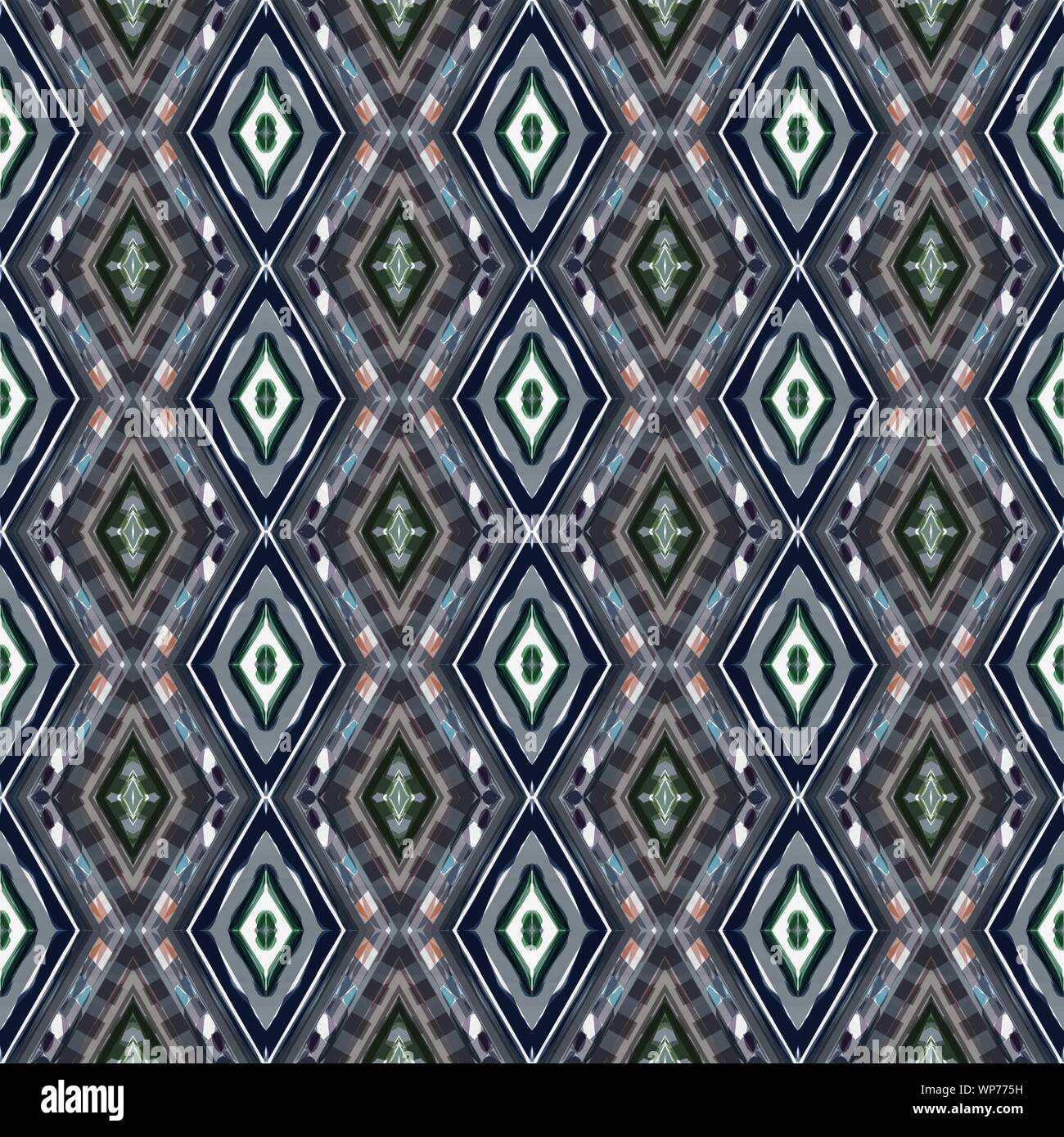 seamless repeating pattern with dark slate gray, light gray and light ...
