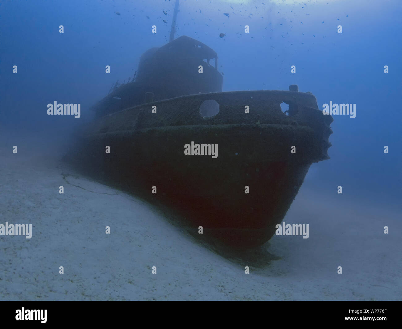 The wreck of the tugboat Rozi in Malta Stock Photo - Alamy