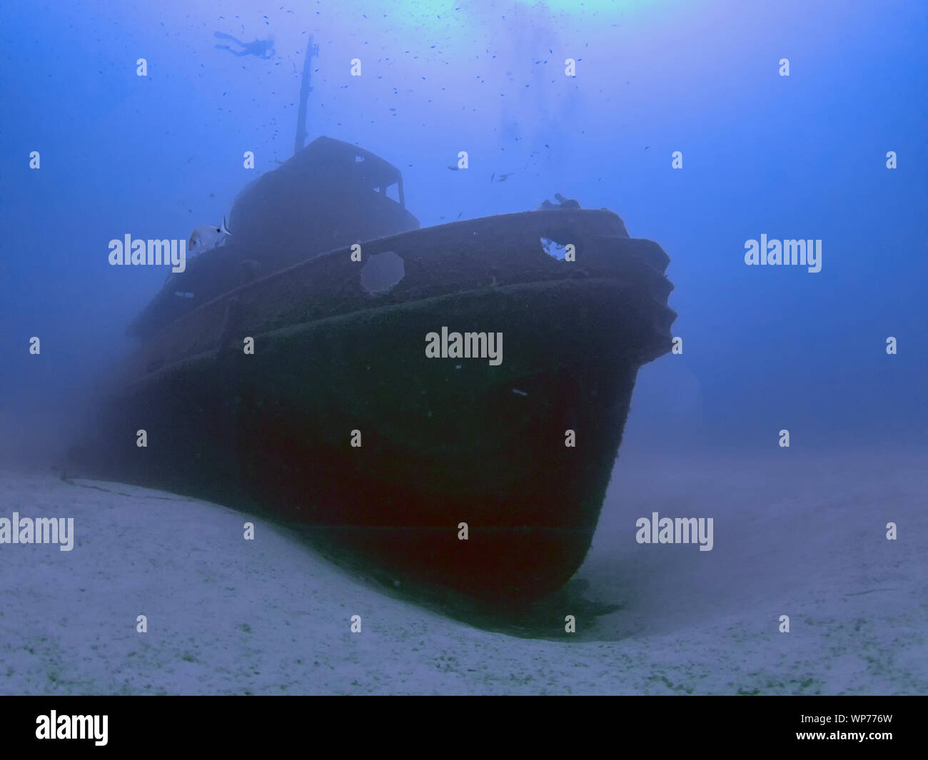 The wreck of the tugboat Rozi in Malta Stock Photo - Alamy