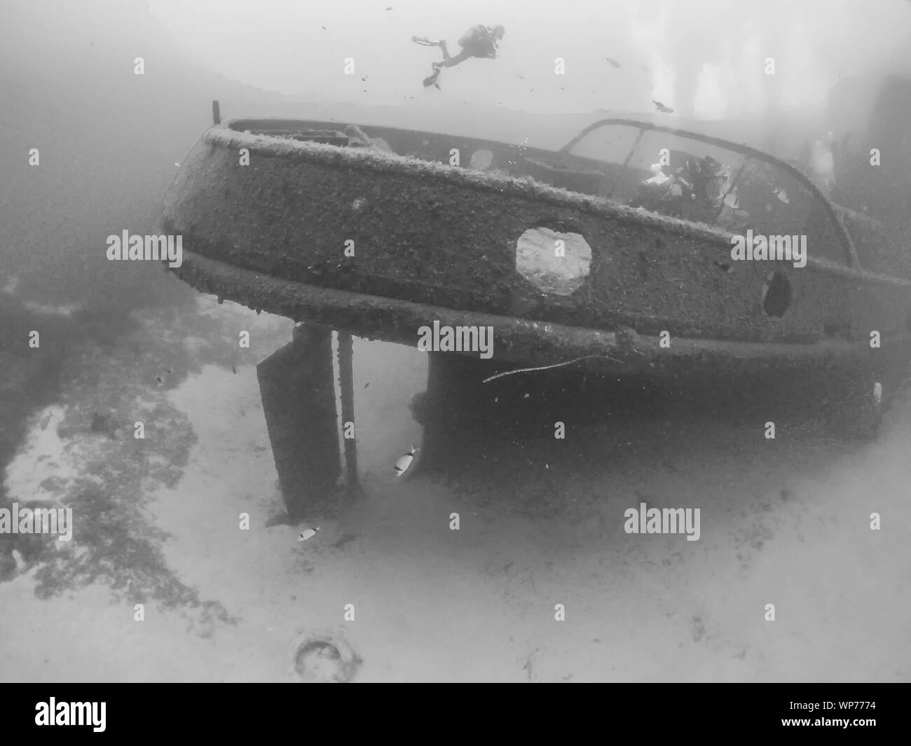The wreck of the tugboat Rozi in Malta Stock Photo - Alamy