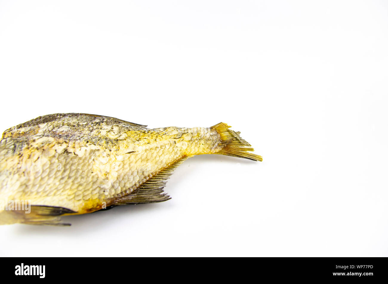 Dried fish taranka isolated on white background. Fishing Stock Photo ...