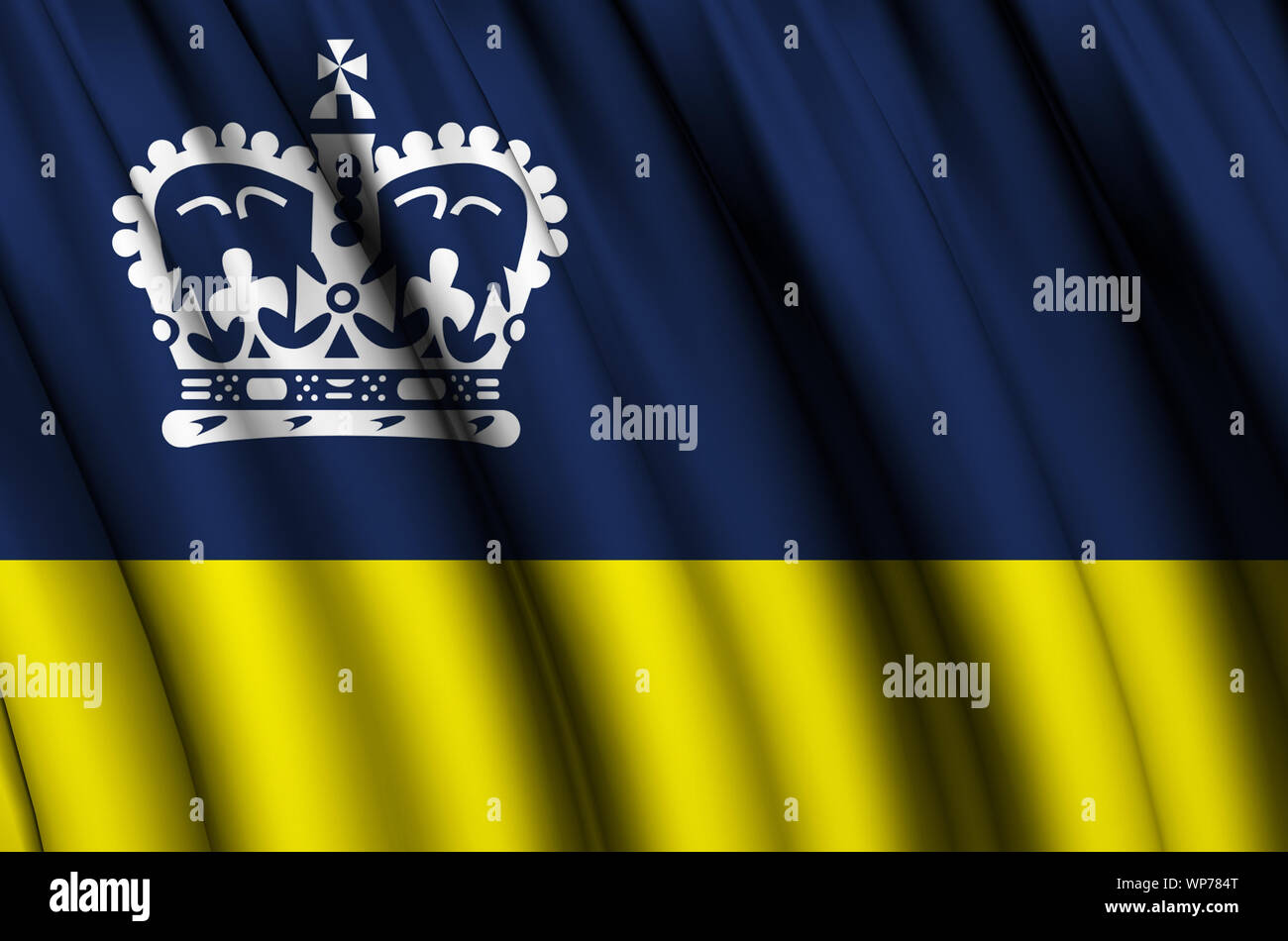 Regina Saskatchewan waving flag illustration. States, cities and ...