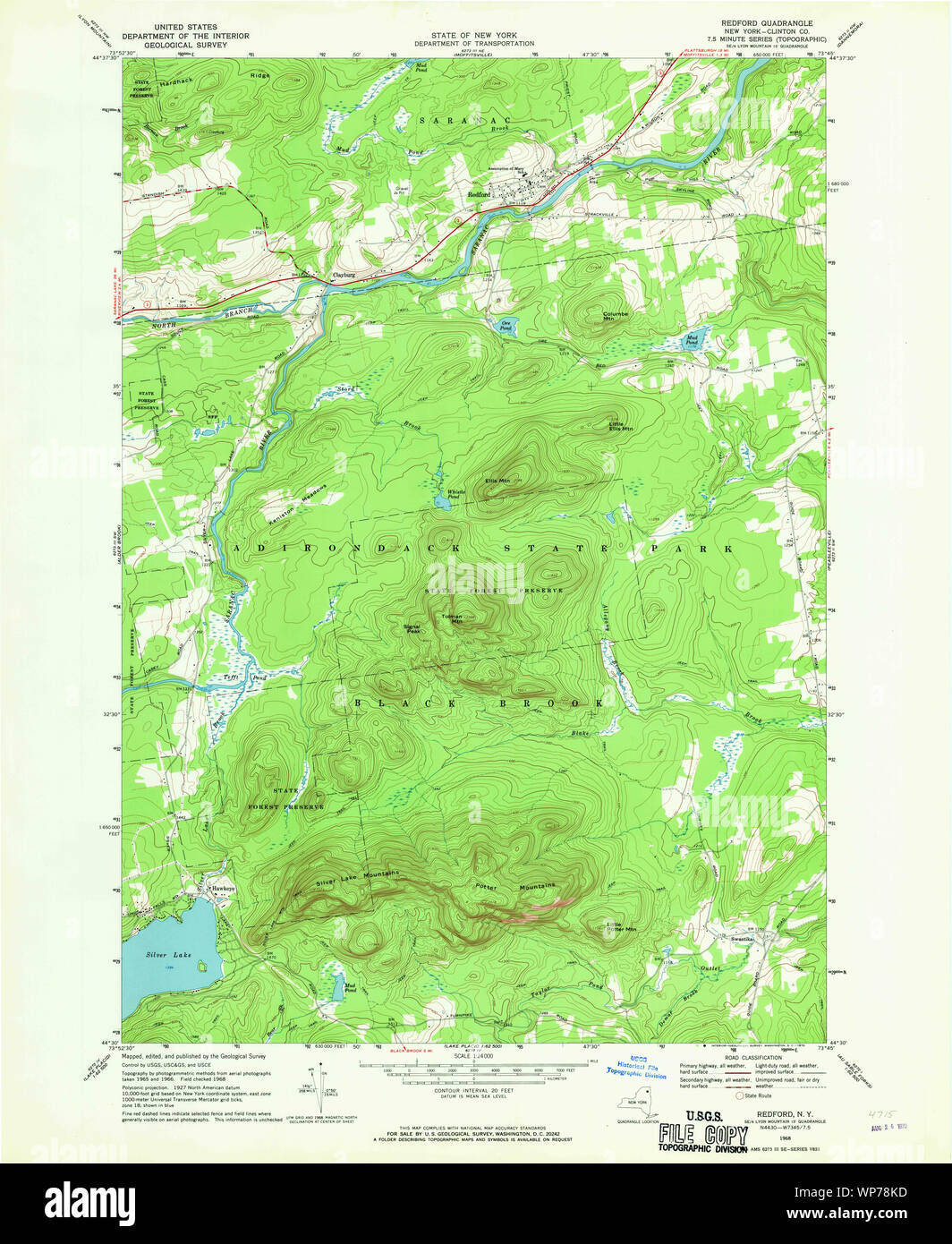 New York NY Redford 136043 1968 24000 Restoration Stock Photo - Alamy