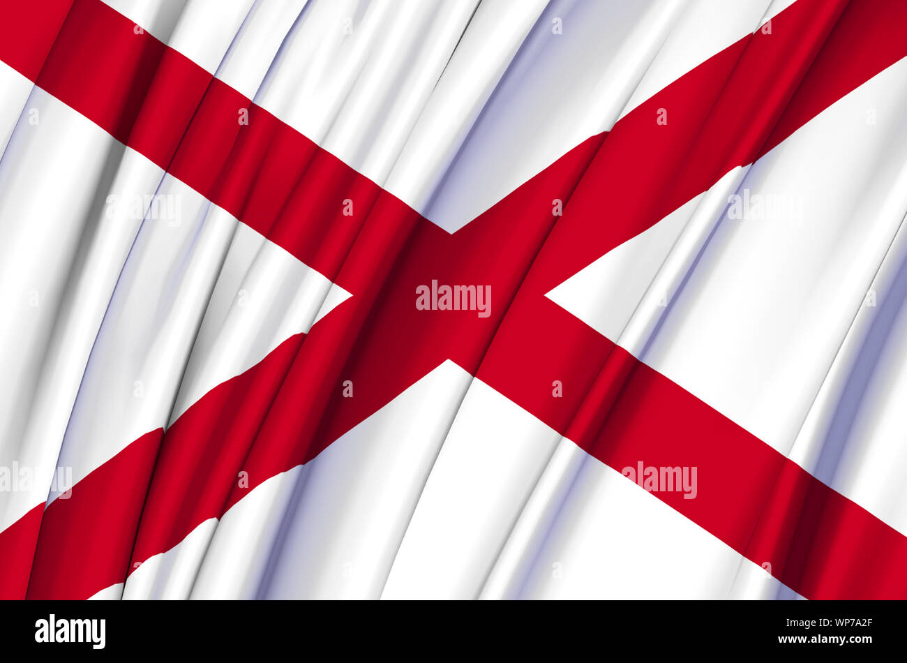 Alabama waving flag illustration. US states. Perfect for background and ...