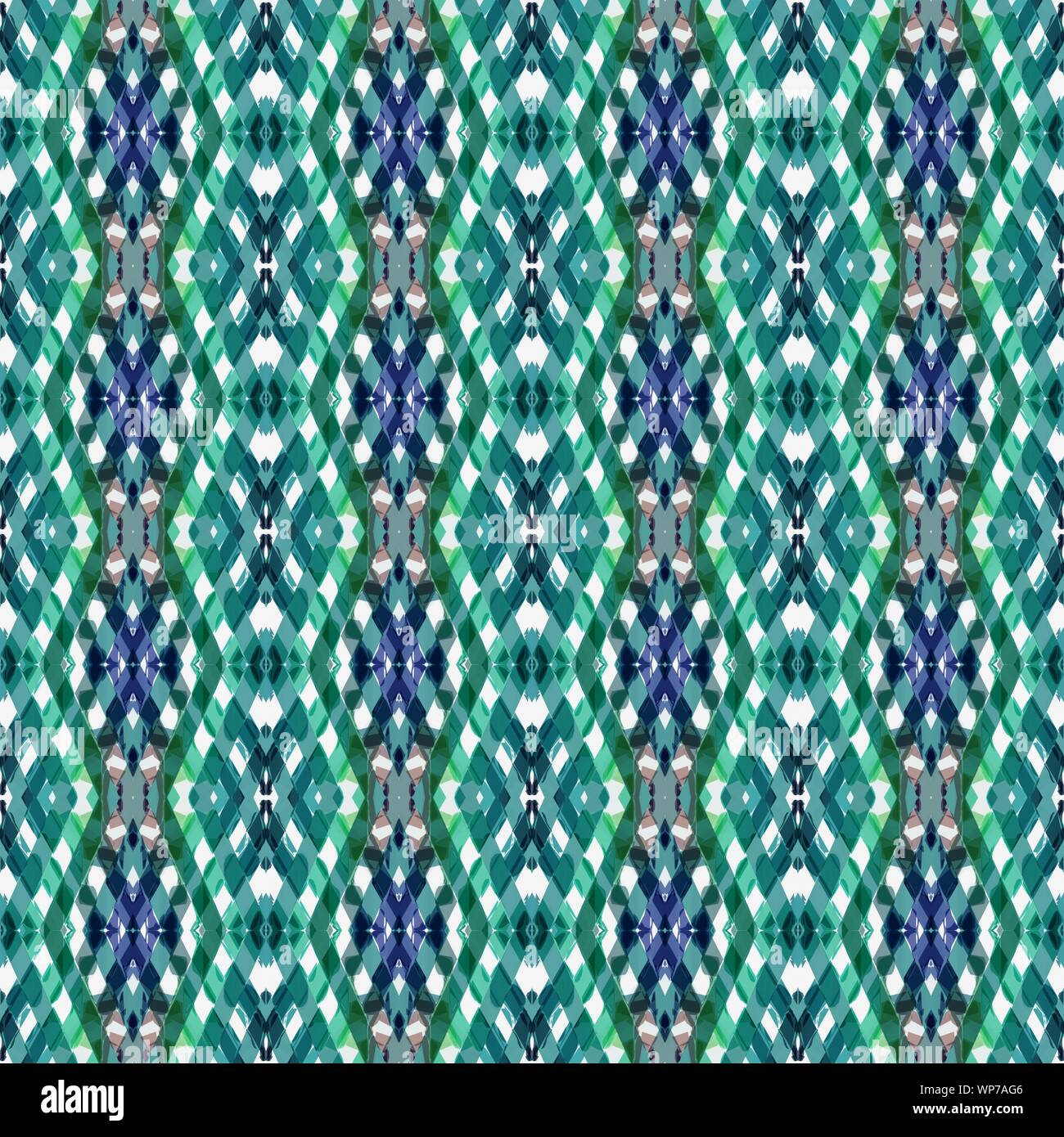 seamless repeating pattern with teal blue, lavender and medium aqua ...