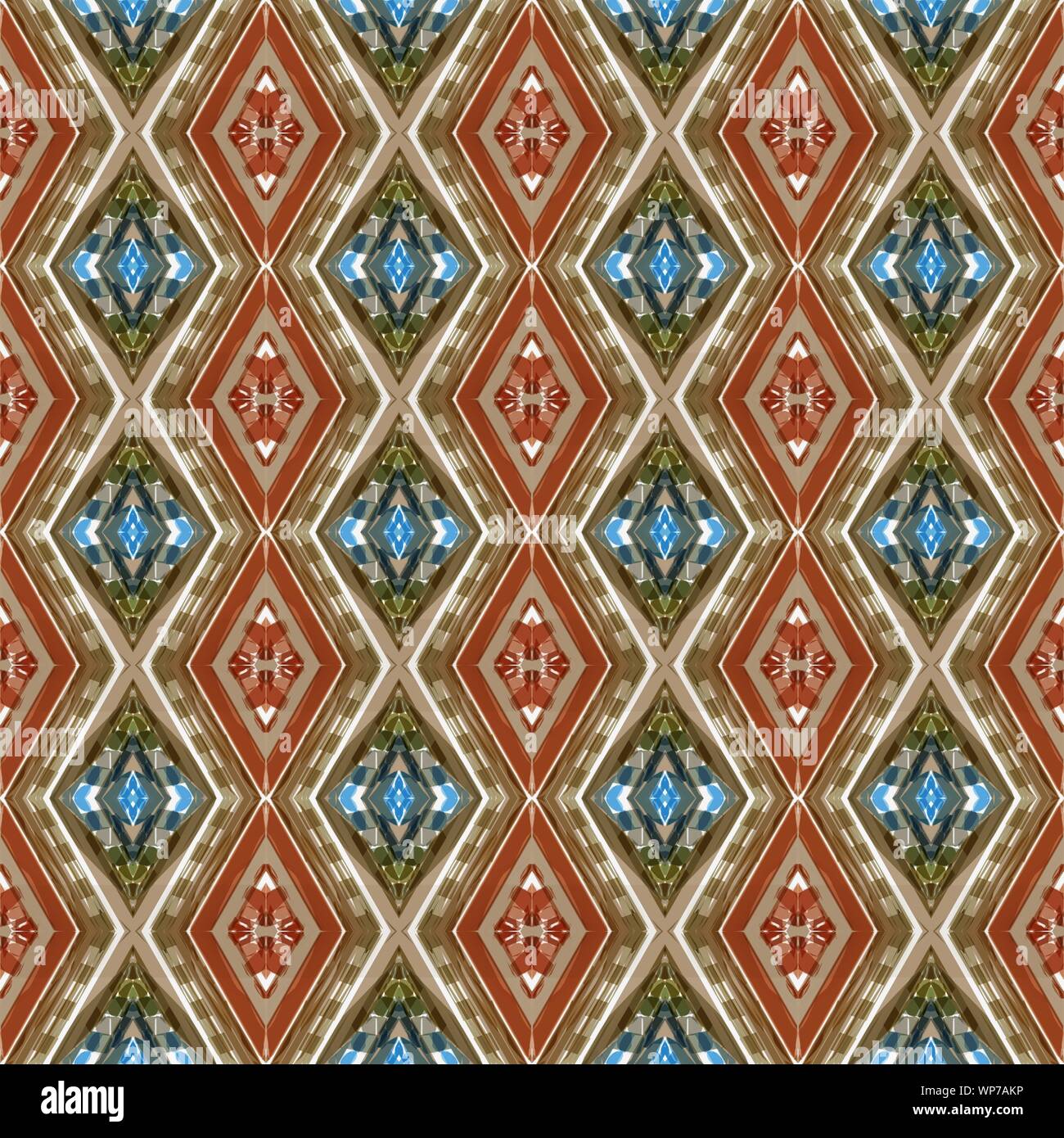 repeatable pattern with pastel brown, brown and light gray colors ...