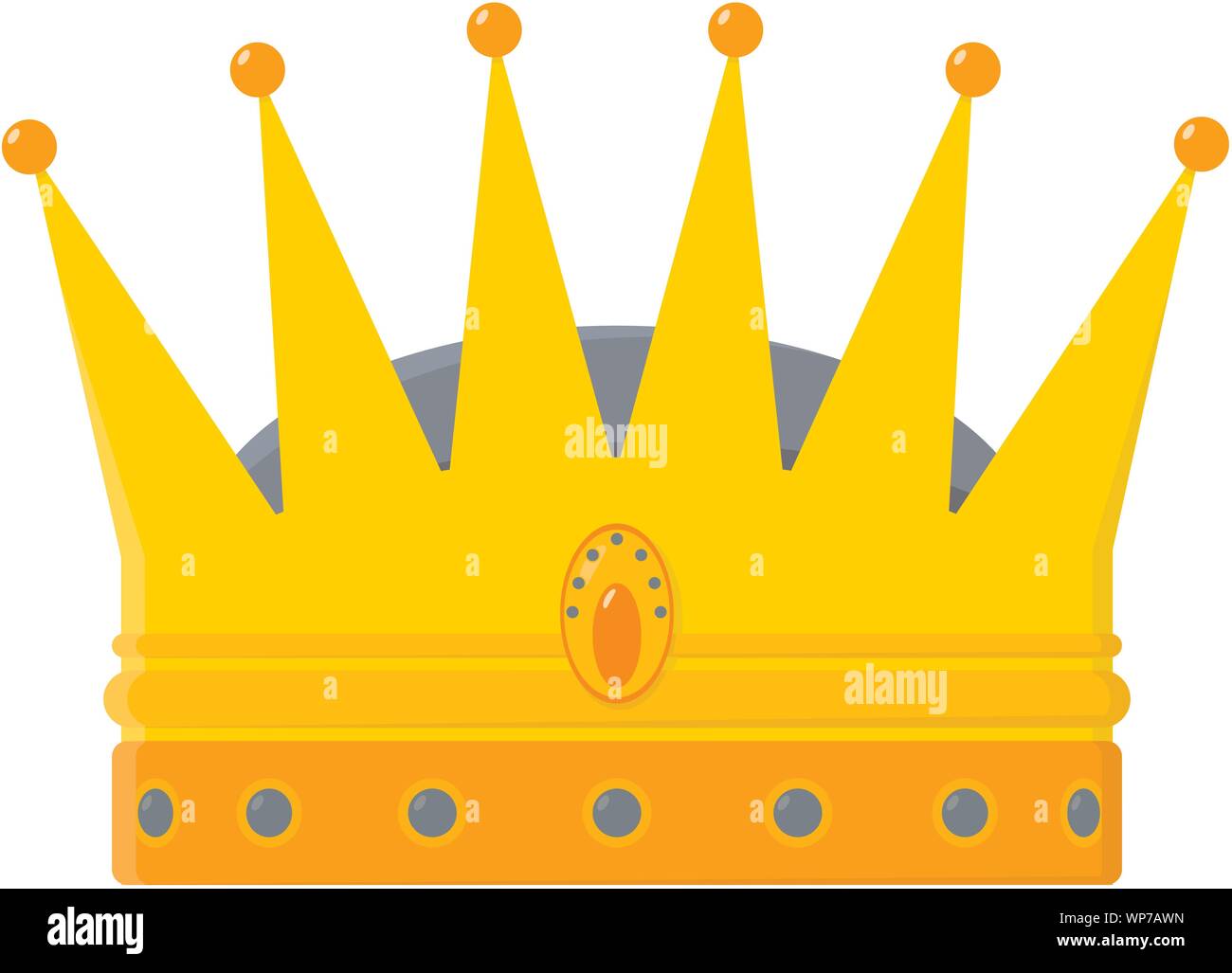 Royal crown design art Cut Out Stock Images & Pictures - Alamy