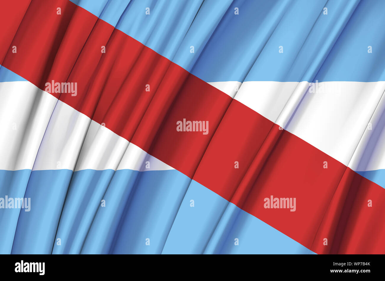 Entre Rios waving flag illustration. Regions of Argentina. Perfect for ...