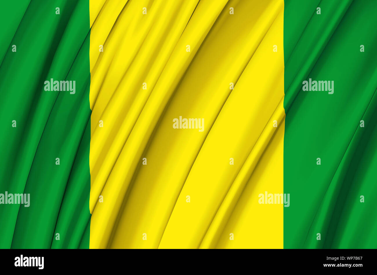 El Oro waving flag illustration. Regions of Ecuador. Perfect for ...