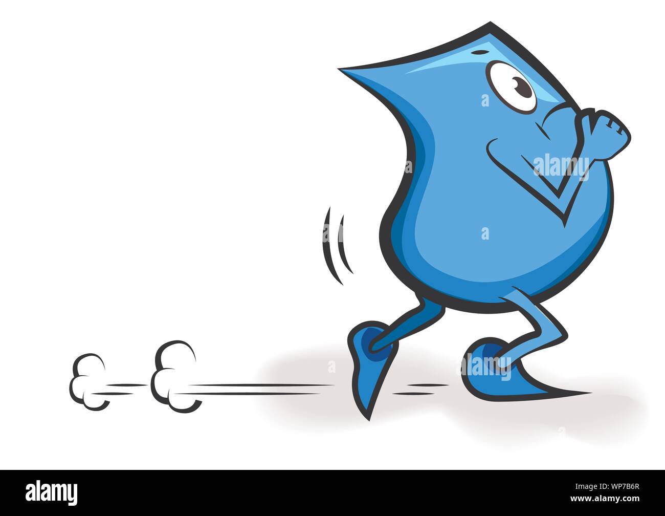 running and unhappy Stock Vector Image & Art - Alamy