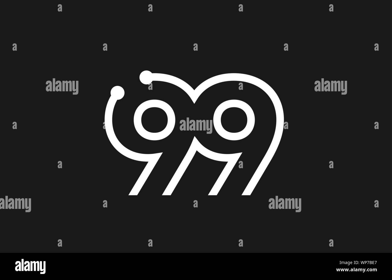 99 number hi-res stock photography and images - Alamy