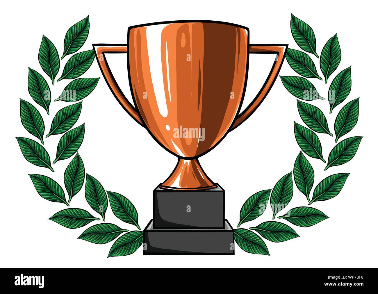 Gold prize cups medals Cut Out Stock Images & Pictures - Alamy