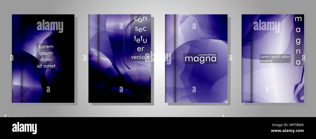 Vector collection of book cover backgrounds. illustration of eps vector ...