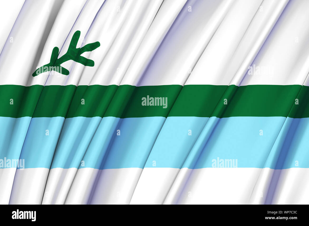 Labrador waving flag illustration. States, cities and Regions of Canada ...