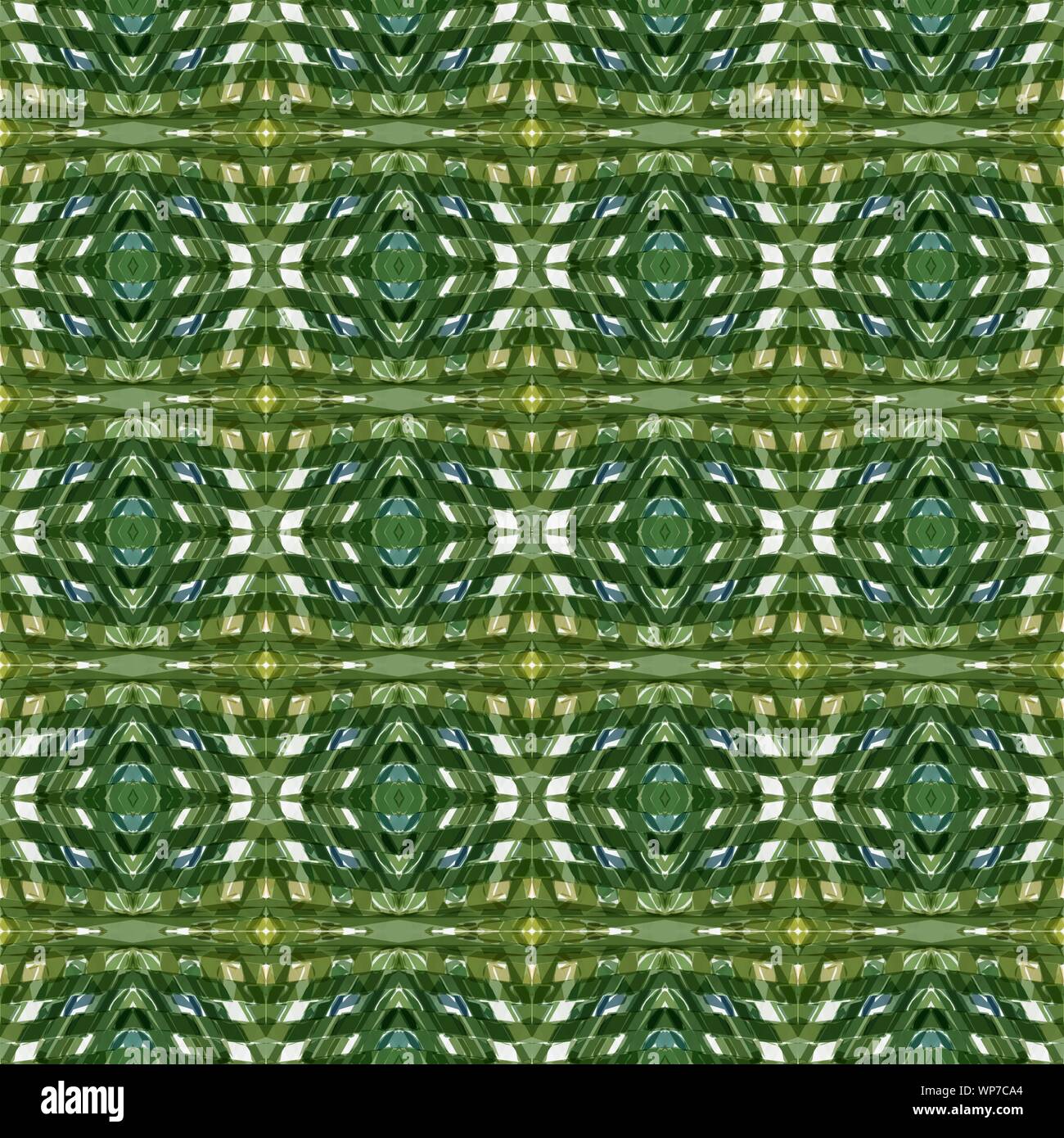 seamless repeating pattern with dark olive green, light gray and gray ...
