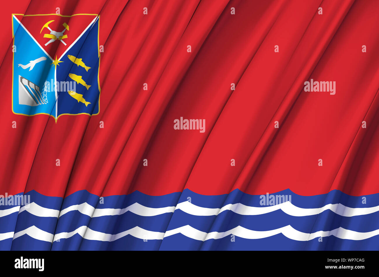 Magadan flag hi-res stock photography and images - Alamy