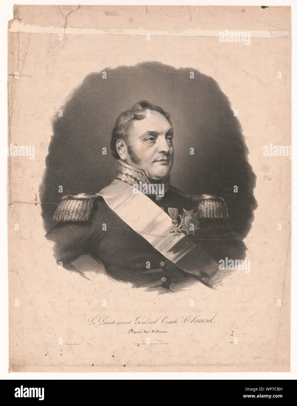 Le Lieutenant Général Comte Clausel, Député des a Wennes Stock Photo ...